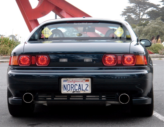 OEM 1991 MR2 rear bumper & Greddy rear add-on