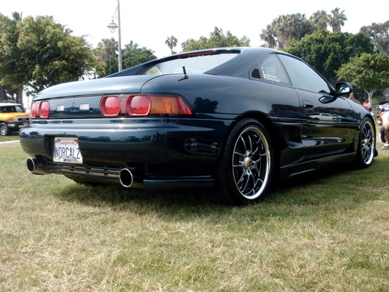 OEM 1991 MR2 rear bumper & Greddy rear add-on