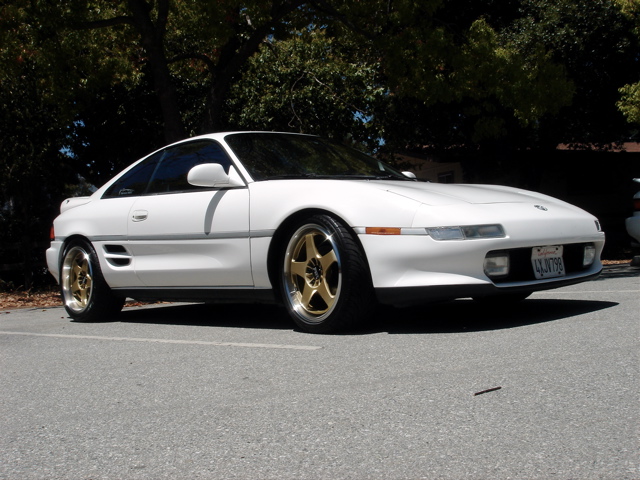 White Tom's MR2 w/ Gold Rims? | MR2 Owners Club Forum